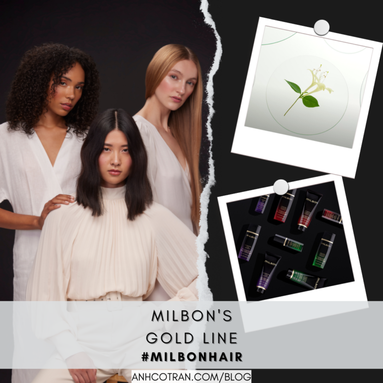 MILBON'S GOLD LINE! - Anh Co Tran Lived-in Hair