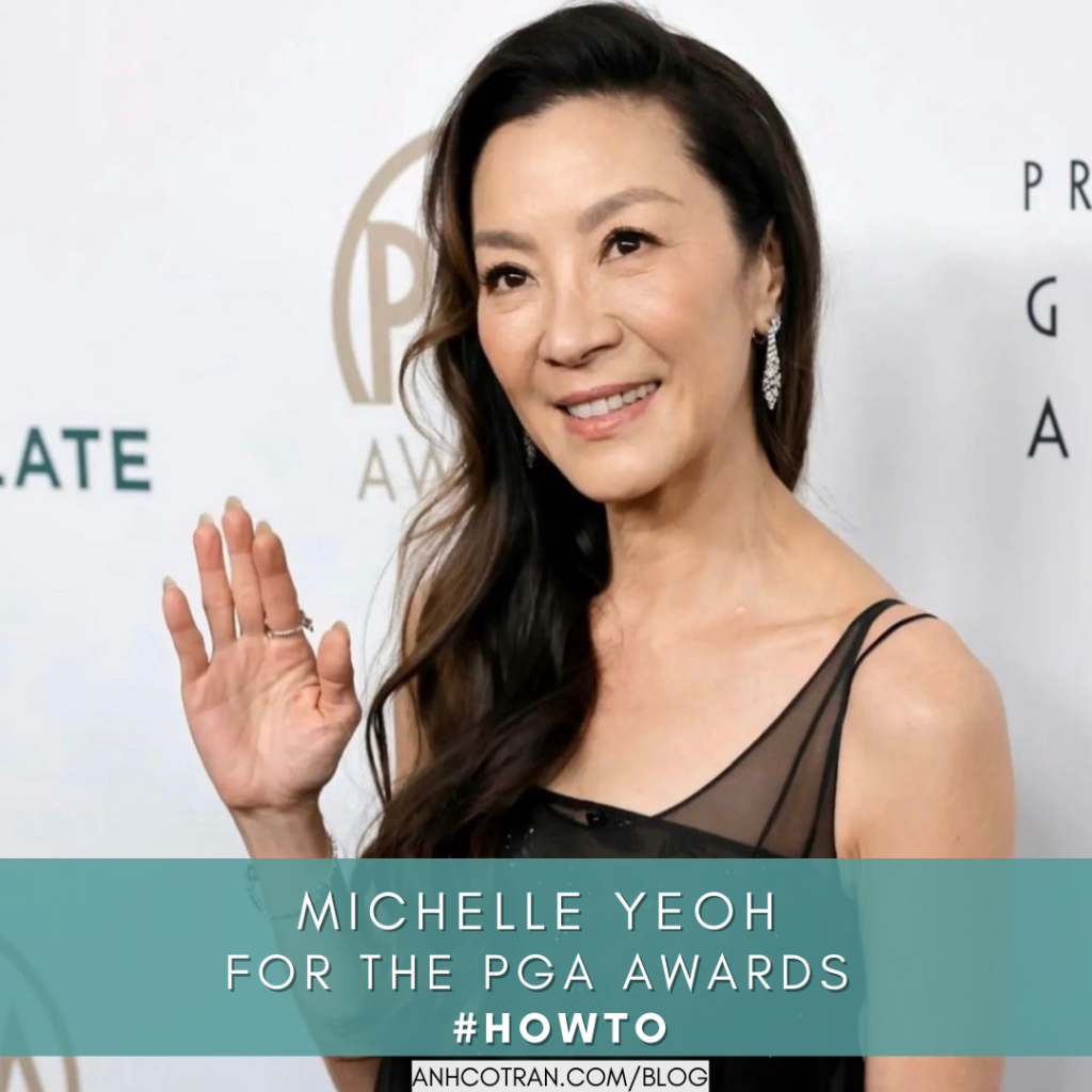 Michelle Yeoh for the PGA Awards - Anh Co Tran