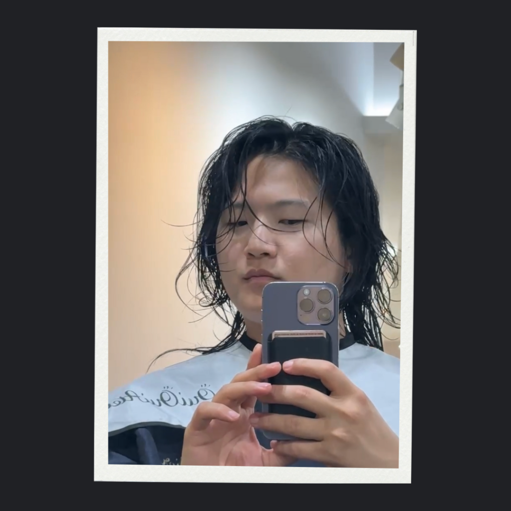 Daniel's perm in Korea! - Anh Co Tran