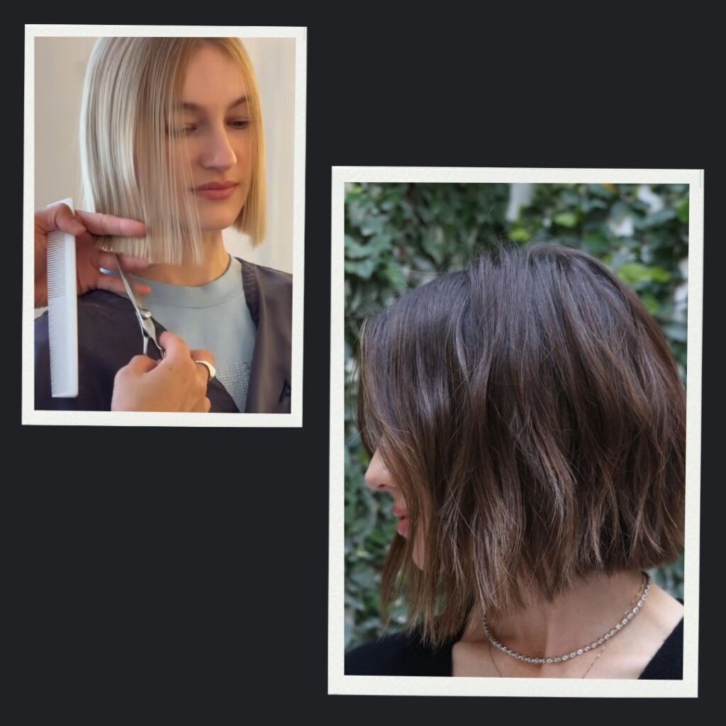 Blunt vs. Layered Bob - Anh Co Tran